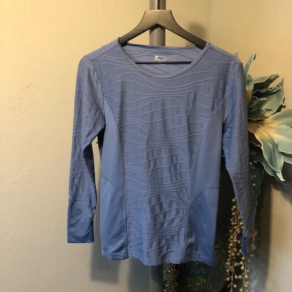 Title nine | Tops | Title Nine Long Sleeve Blue Top | Poshmark